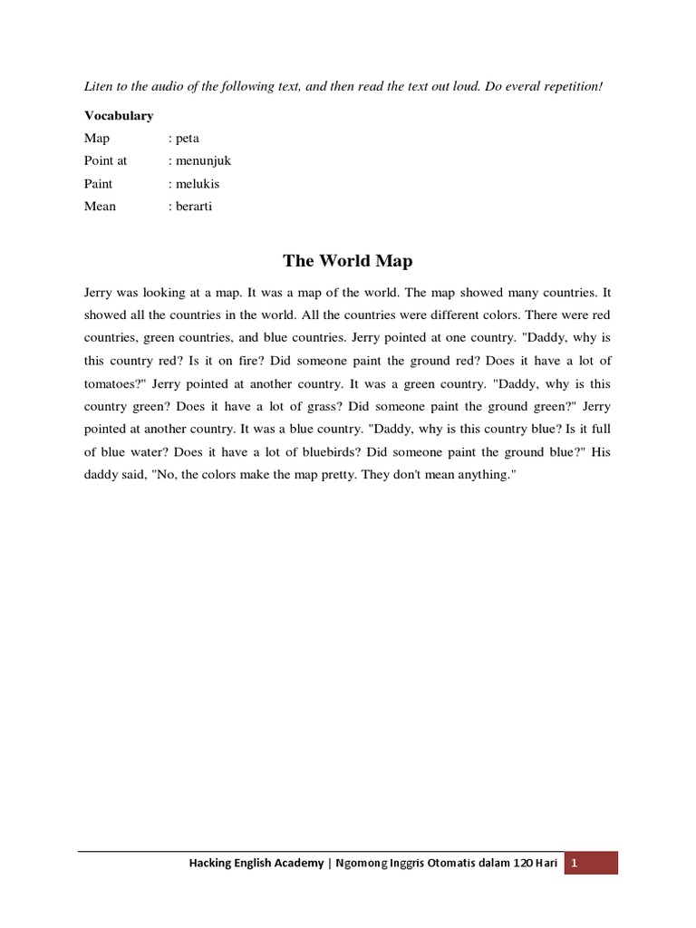 The World Map | PDF