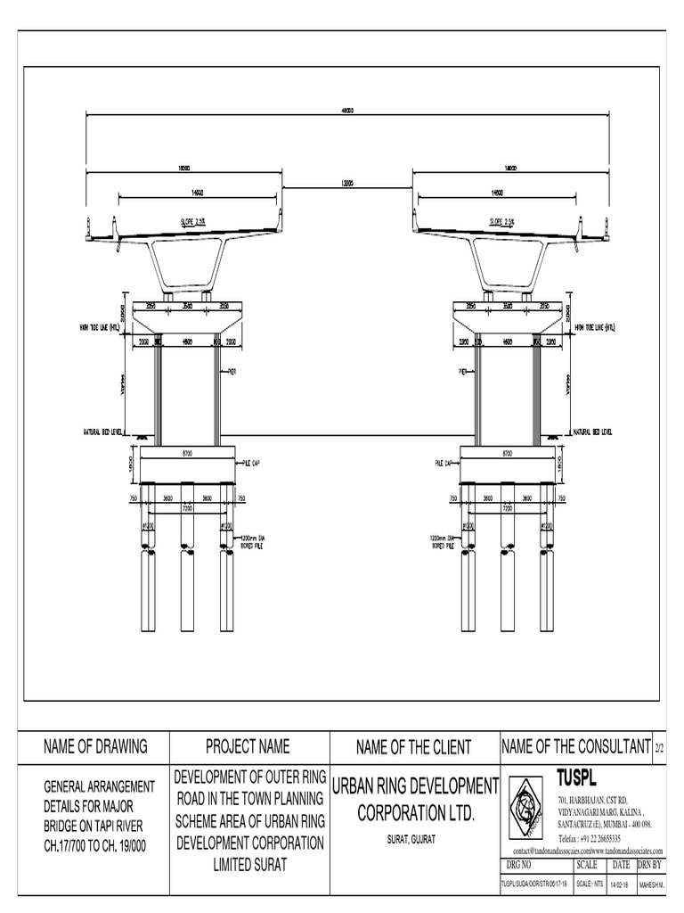 GAD - 2 - Major Bridge On Tapi River | PDF