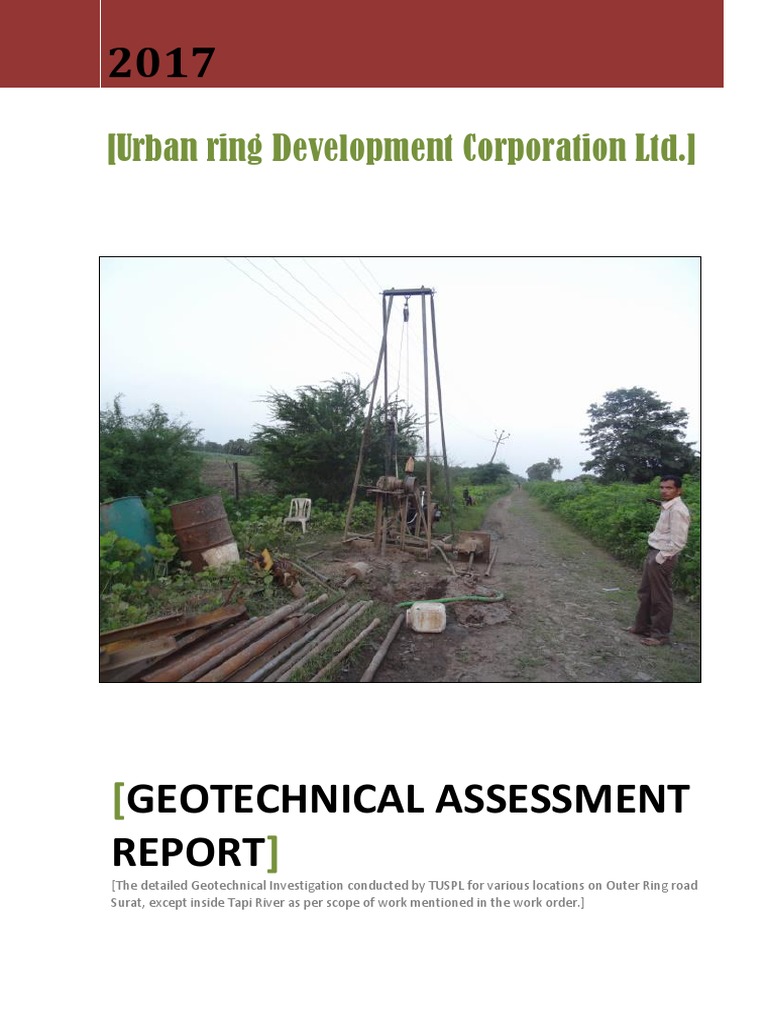 Geotech Surat Report | PDF | Deep Foundation | Geotechnical Engineering Geotech Surat Report | PDF | Deep Foundation | Geotechnical Engineering