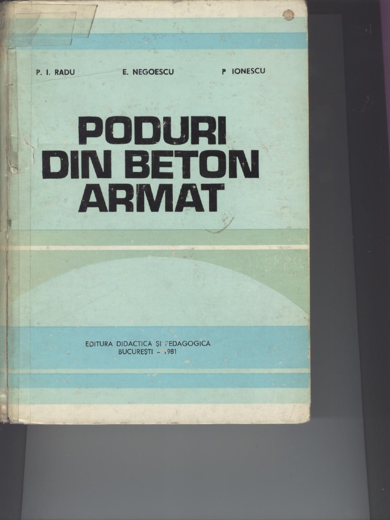 Carte Poduri Beton Armat | PDF