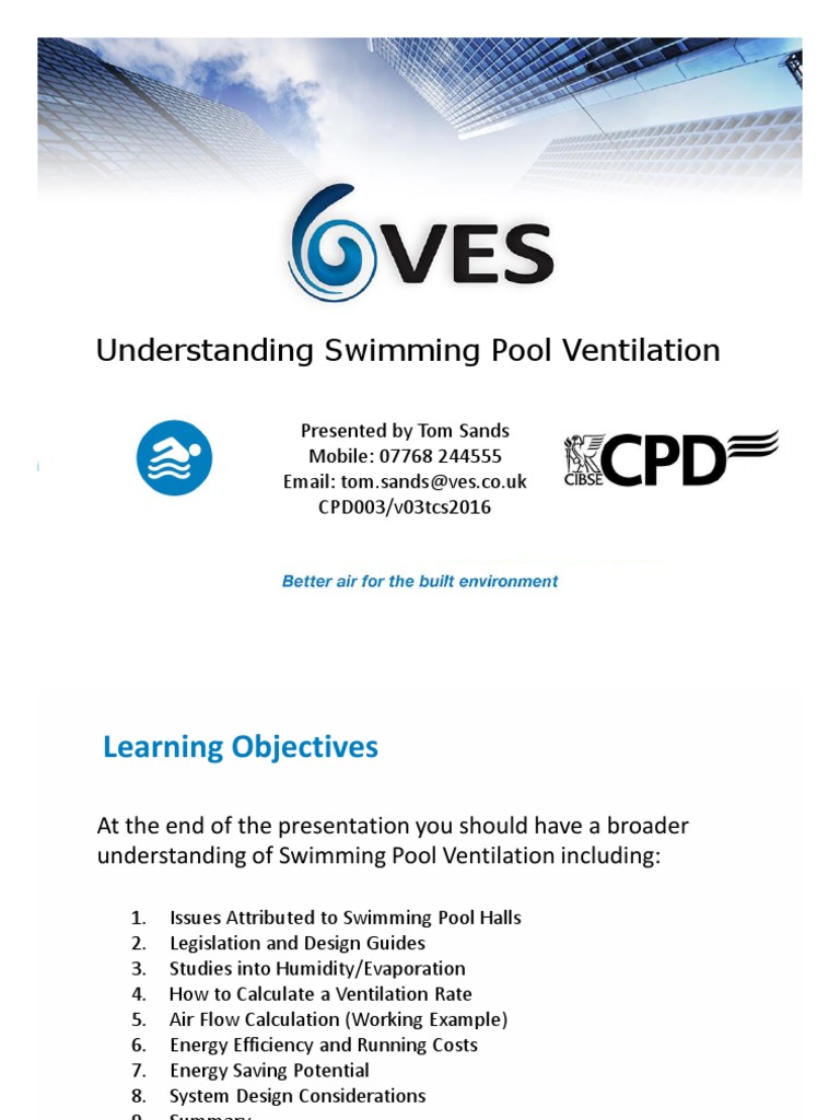 Swimming Pool Ventilation Design | Download Free PDF | Swimming Pool ...