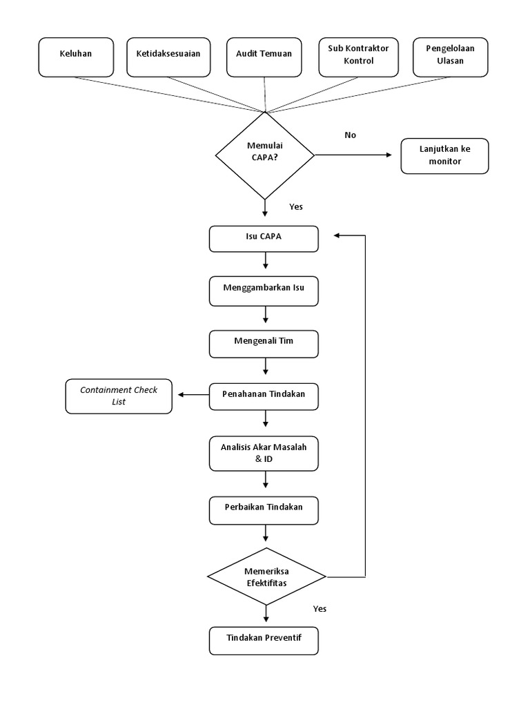 Diagram Alur Capa | PDF