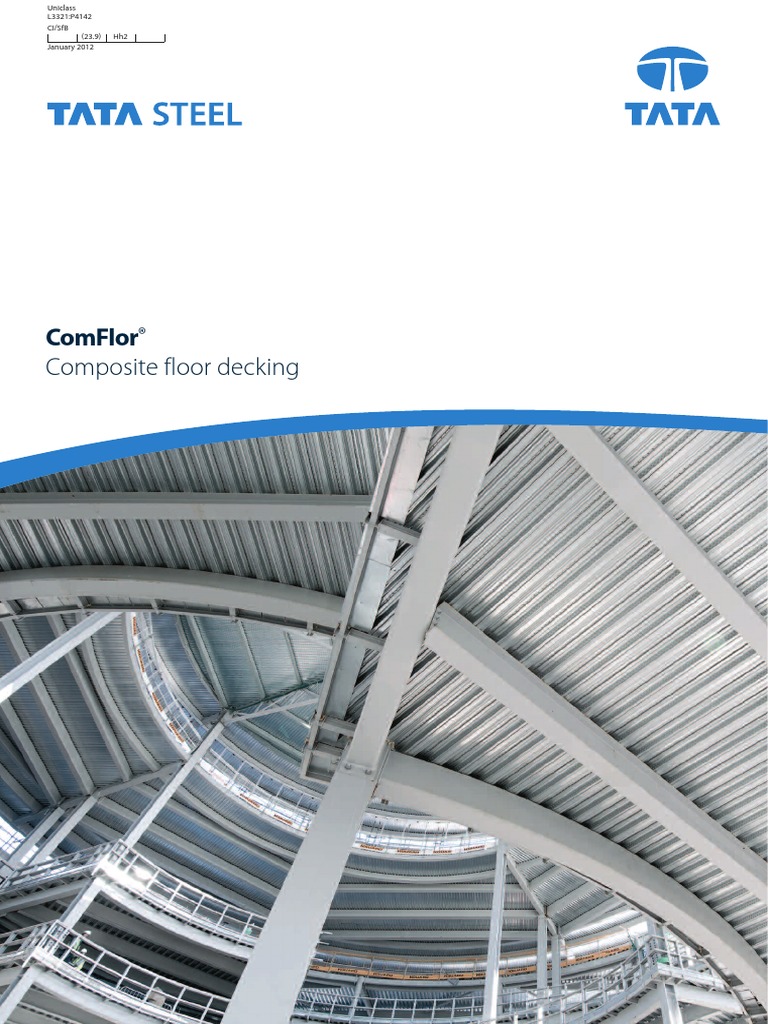 Comflor Composite Floor Deck Brochure UK PDF | PDF | Beam (Structure ...