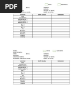 BHW Monthly Report Form | PDF | Public Health | Health Care