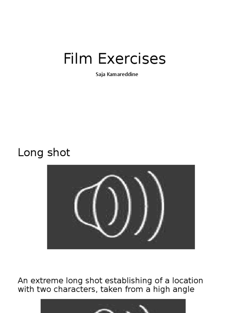 Film Exercises | PDF