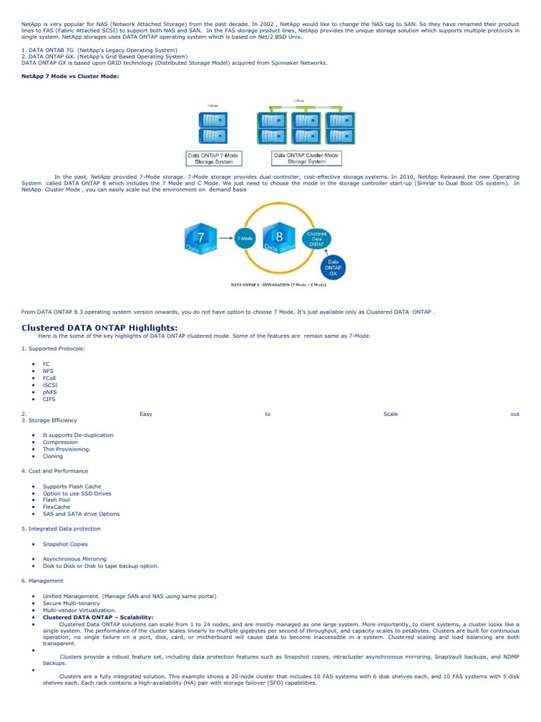 Netapp Guide | PDF | File Transfer Protocol | Hypertext Transfer Protocol