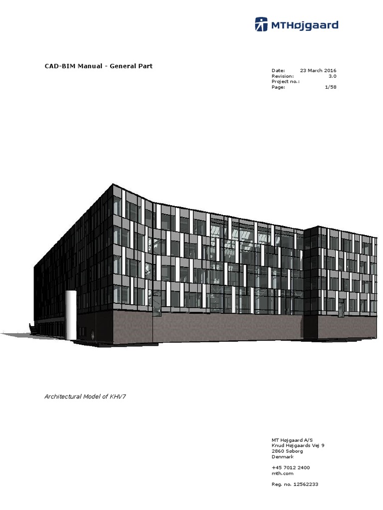 MTH CAD-BIM Manual - General Part - V3 - 20160323 PDF | PDF | Building ...