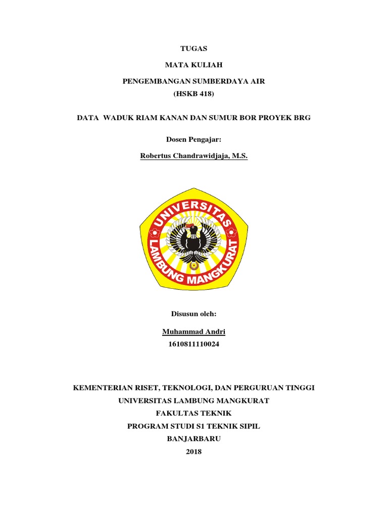 Waduk Riam Kanan: PLTA dan Tantangan Lingkungan | PDF