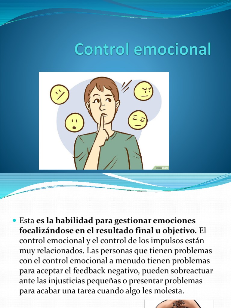 Control Emocional | PDF | Las emociones | Atención