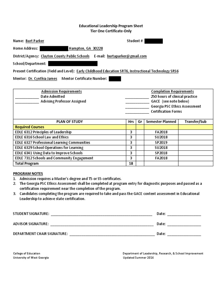 Tier 1 Program Sheet | PDF | Academia | Change
