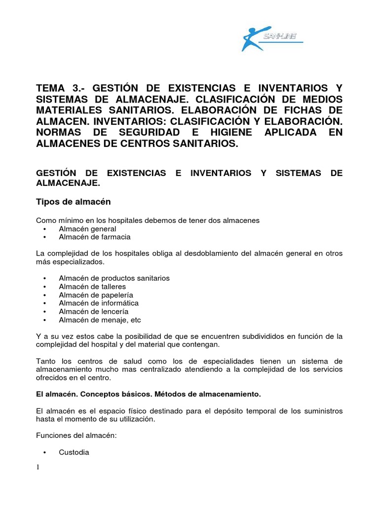 Eval Cont CCNN 3 SH Voramar ( | PDF | Almacén | Inventario