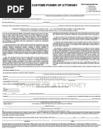 Ups - SCS Poa | PDF | Power Of Attorney | Social Security Number