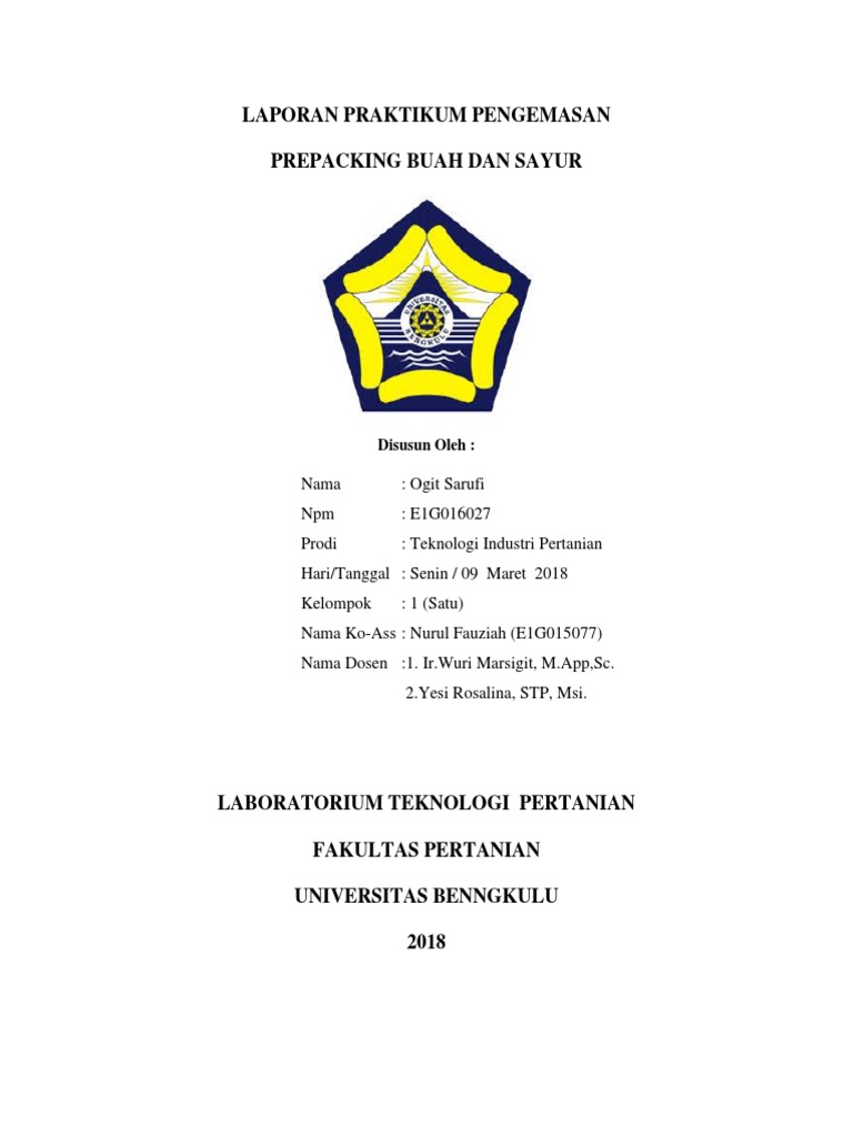 Laporan Praktikum Pengemasan 3 Ogit | PDF