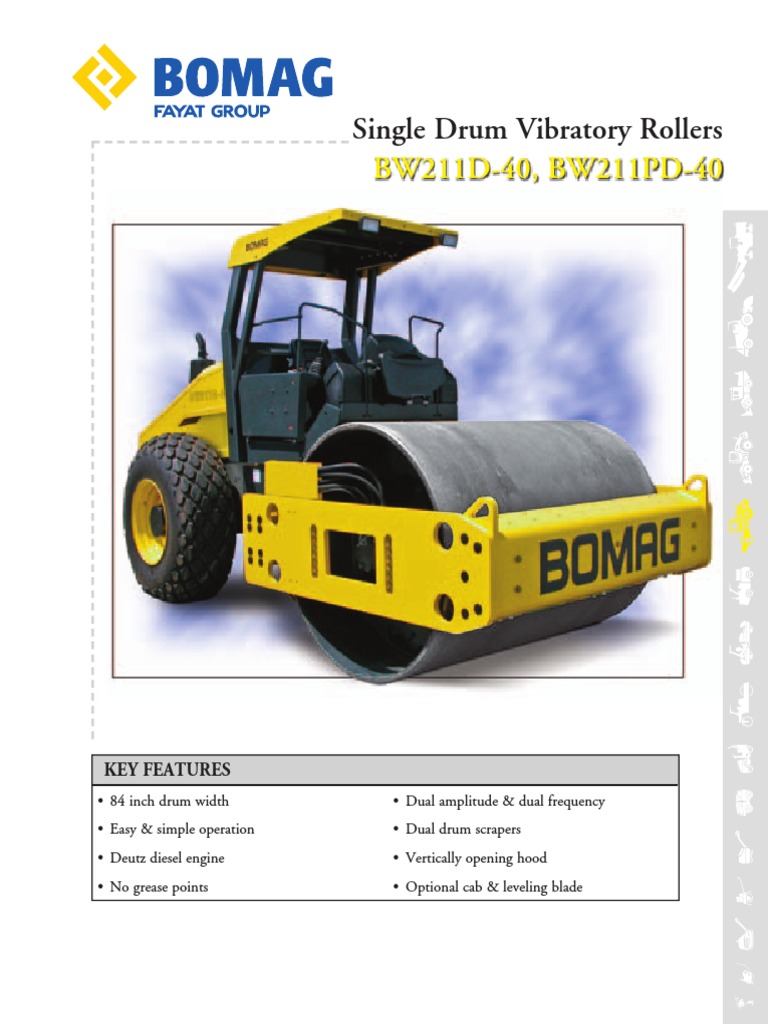 BW211D-40 4pg | PDF | Steering | Engines