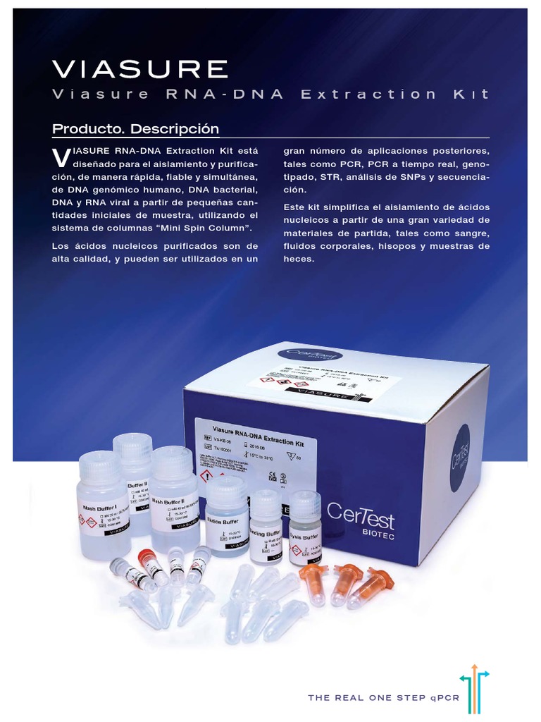 Viasure Es Extraction-Kit | PDF | Reacción en cadena de la polimerasa ...
