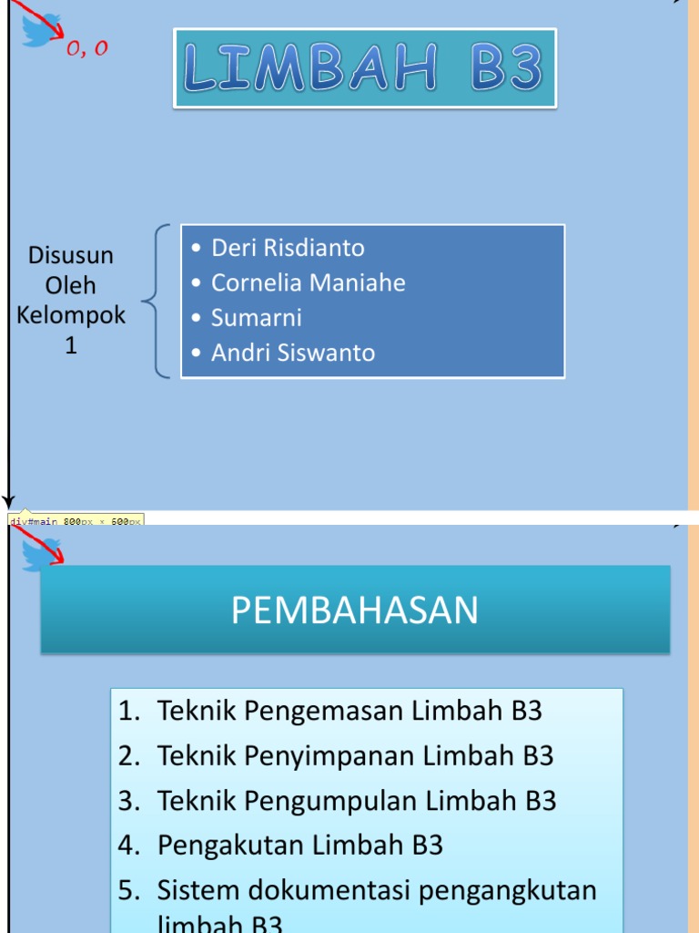 Presentasi Powerpoint Limbah B3 | PDF