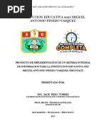 Manual Administrador Centro Educativo Sace 1 | PDF | Honduras | Información