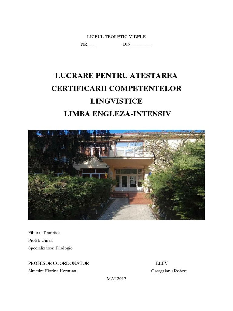 CHARLIE CHAPLIN - Atestat Engleza | PDF | Charlie Chaplin