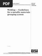 Cen Iso TR 15608 - 2017 | PDF | Steel | Stainless Steel