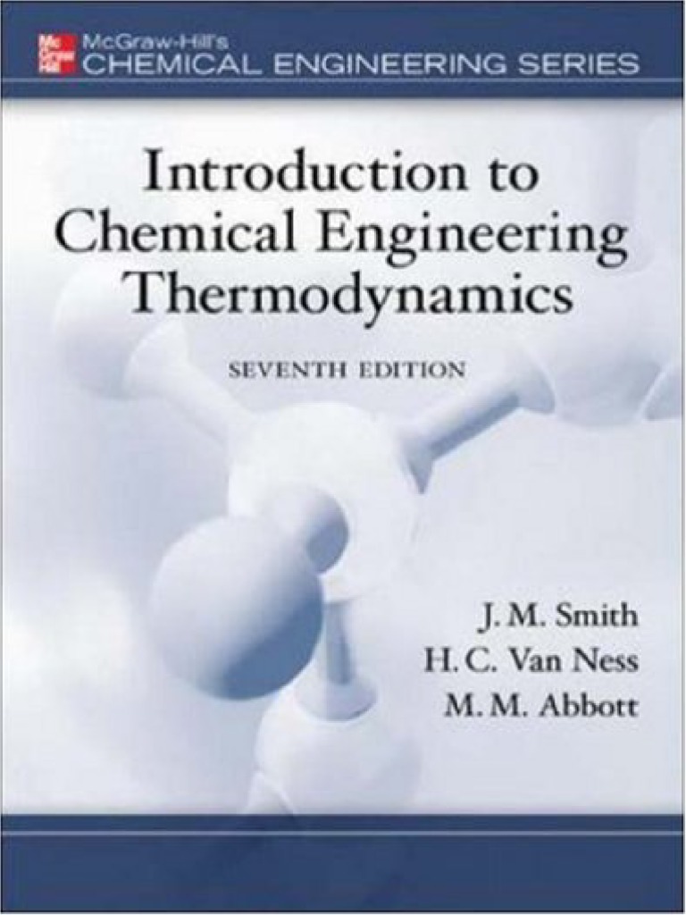 Introduction To Chemical Engineering Thermodynamics - 7th Ed - Smith ...