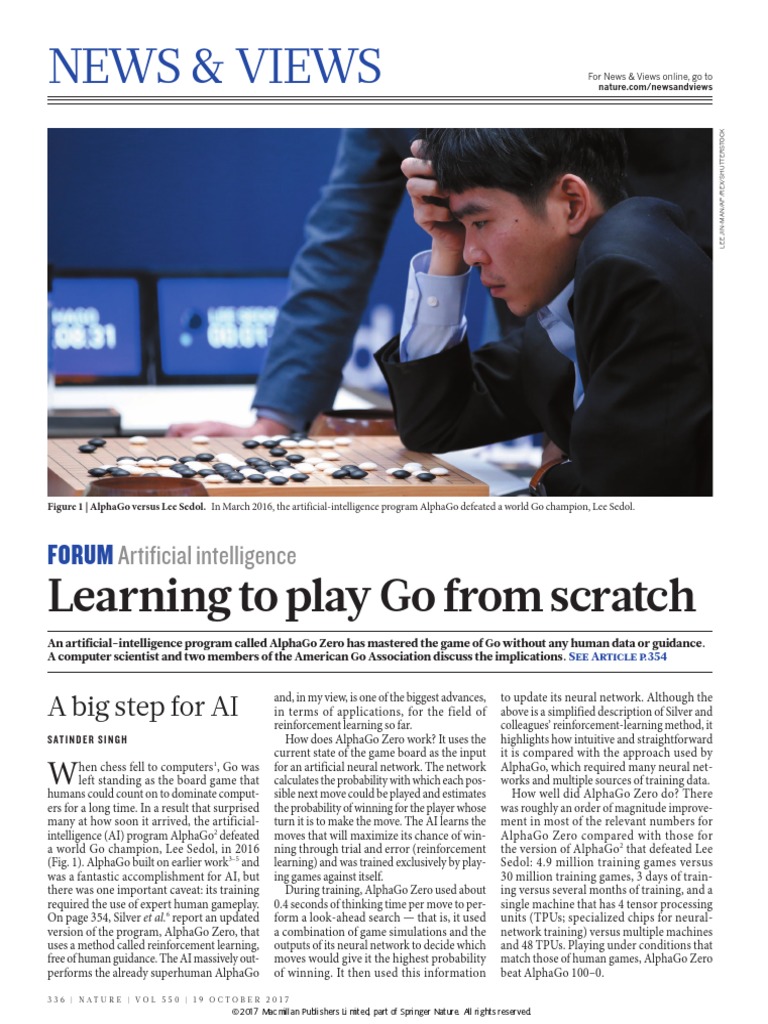 Learning To Play Go From Scratch | PDF | Artificial Intelligence ...