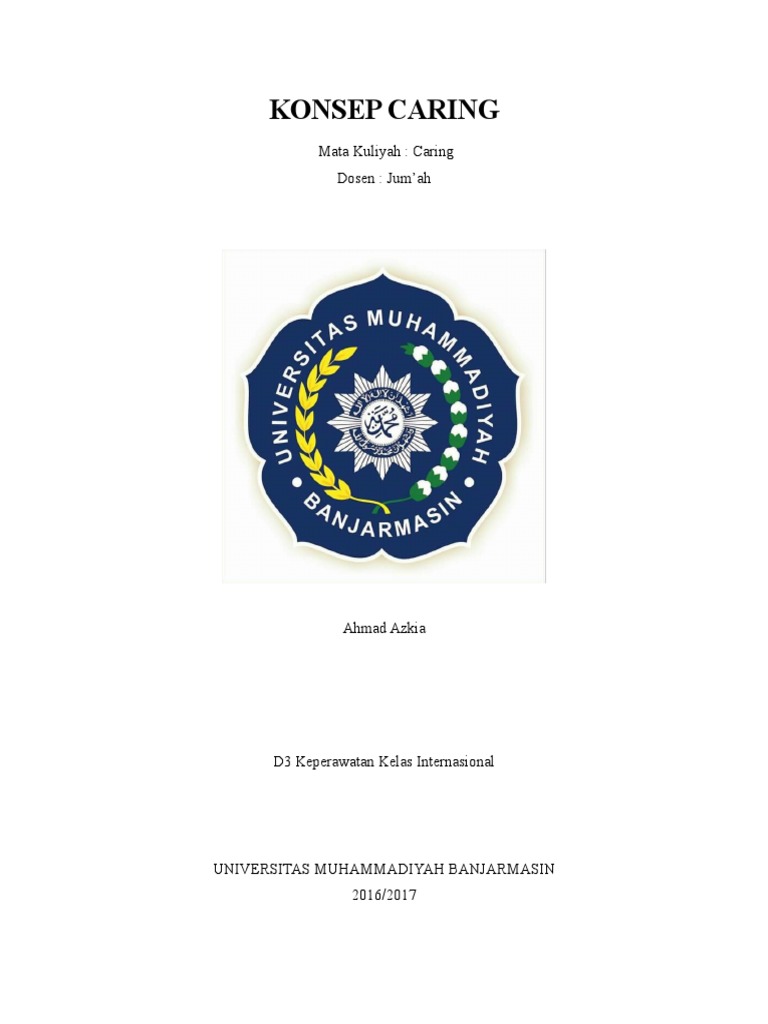 Konsep Caring | PDF | Karier & Perkembangan | Pengembangan Diri