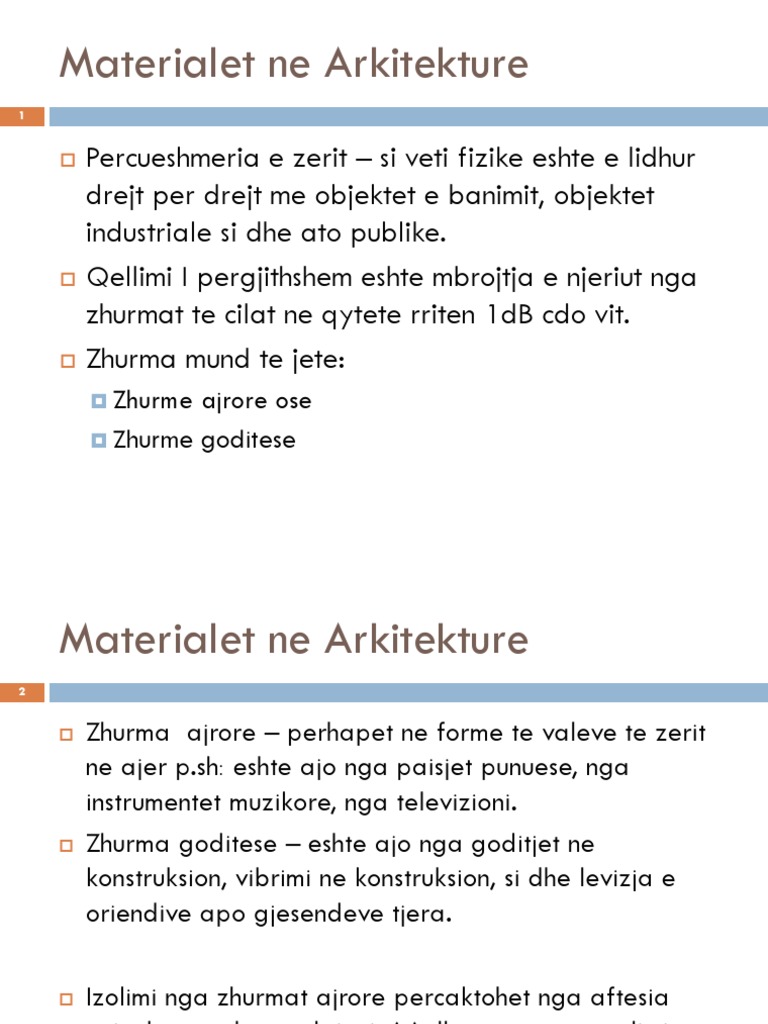 Materialet Ne Arkitekture 4 | PDF