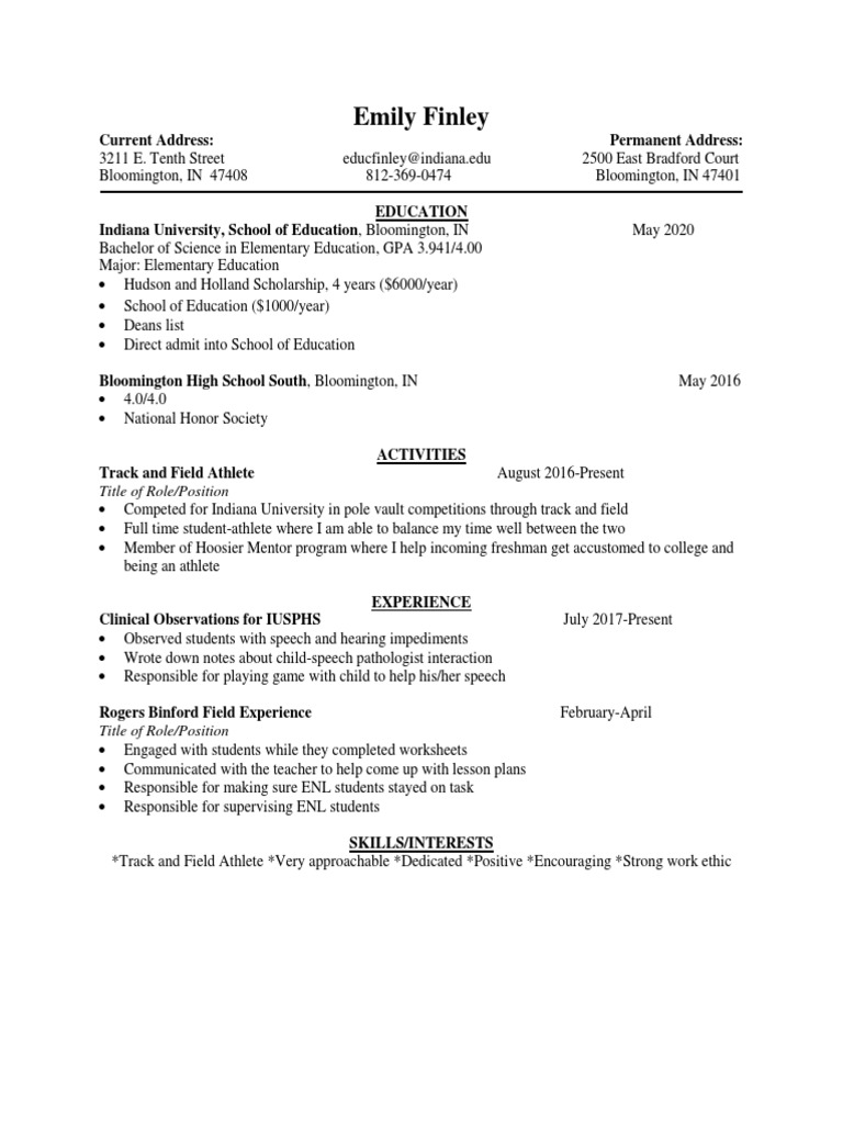 Resume Resume Template Editable | PDF Resume Resume Template Editable | PDF