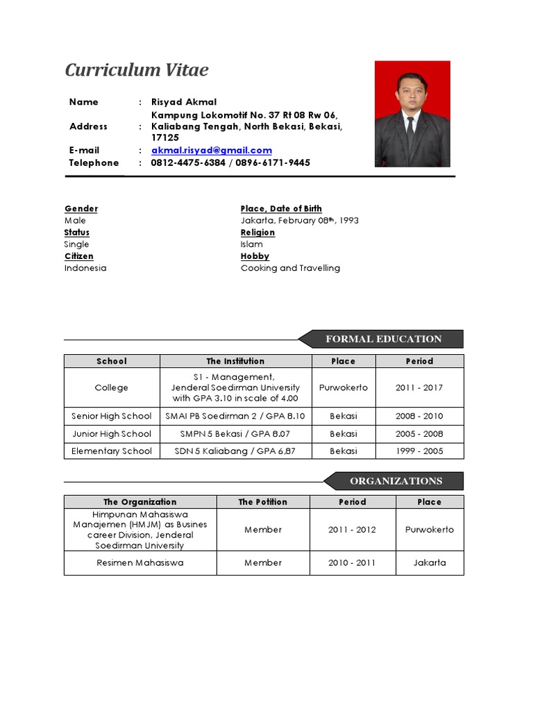Curriculum Vitae (Eng) Formal | PDF | Cognition | Learning