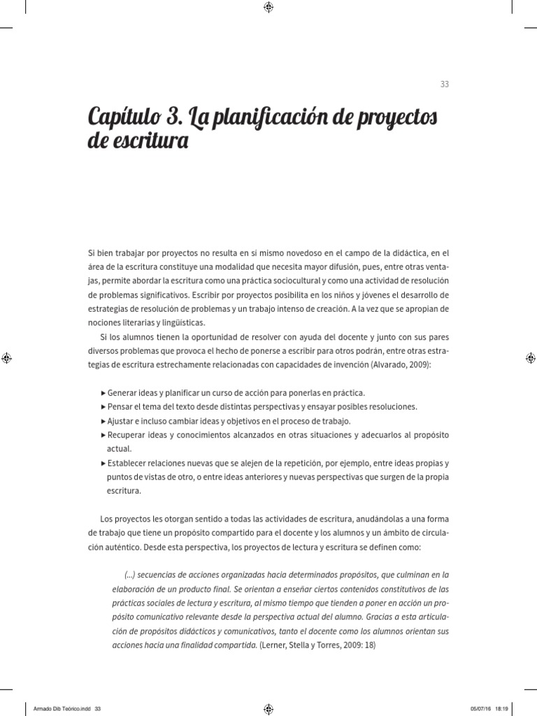 La Planificación de Proyectos de Escritura | PDF | Evaluación | Maestros