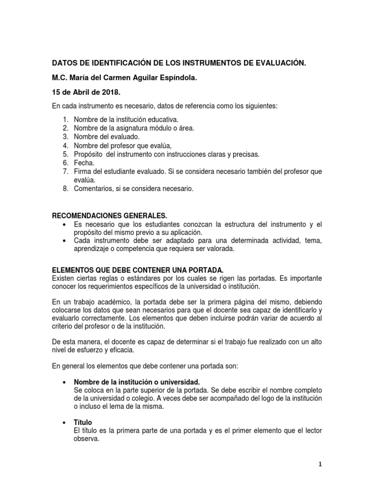 Datos de Una Portada | PDF | Institución | Maestros