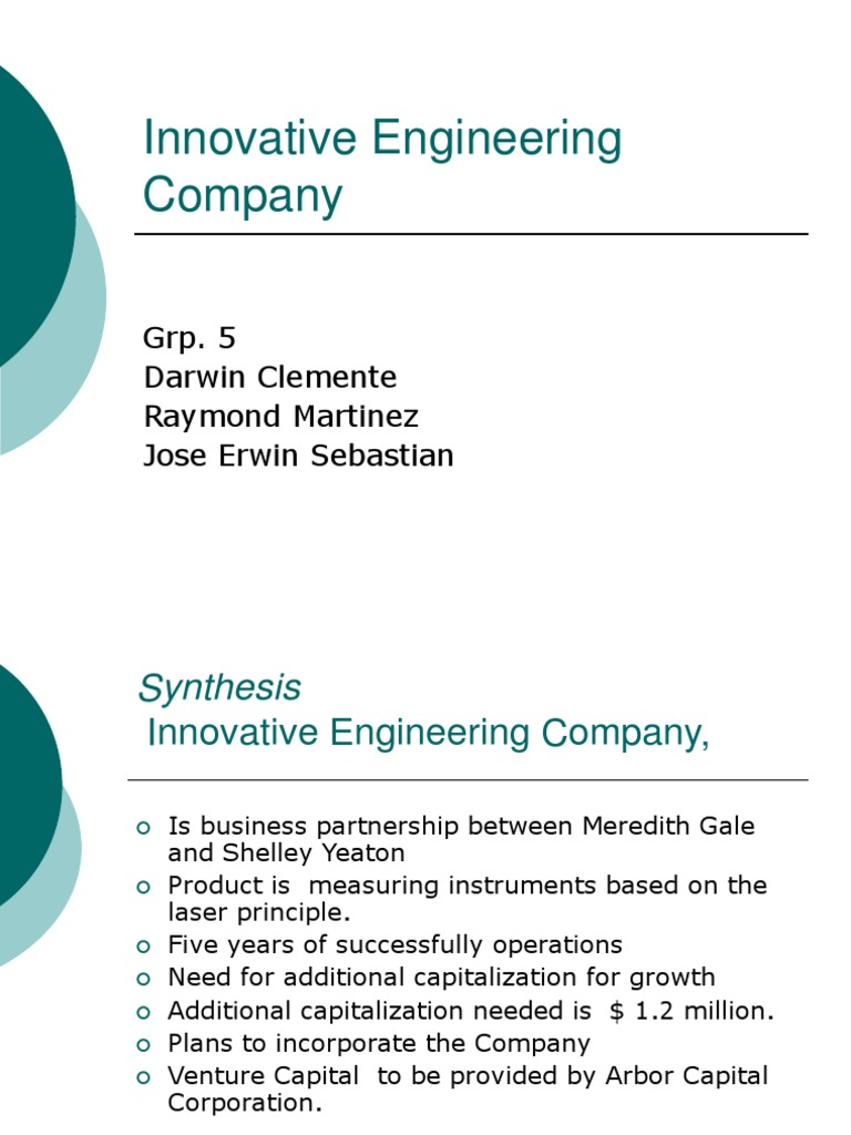 Innovative Engineering Company | PDF | Preferred Stock | Dividend