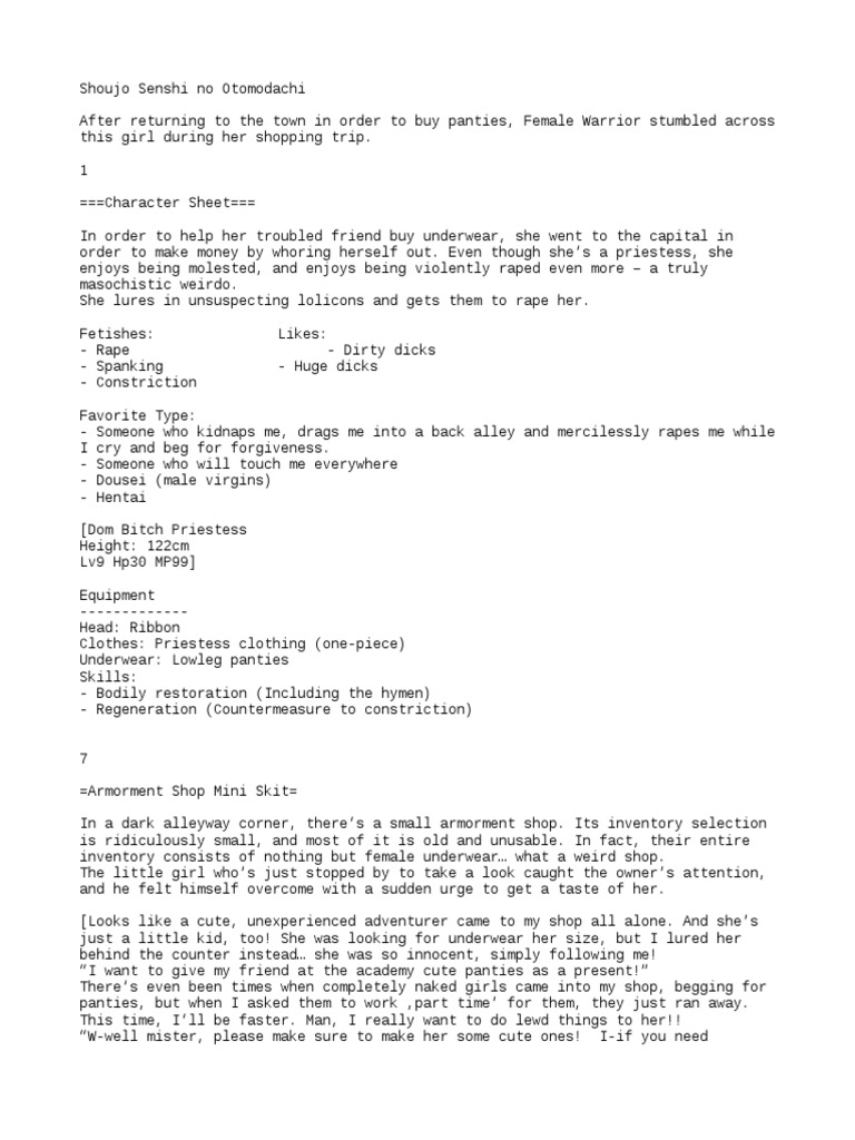 Shoujo Senshi No Otomodachi 1-1 To 1-7 Translation | PDF