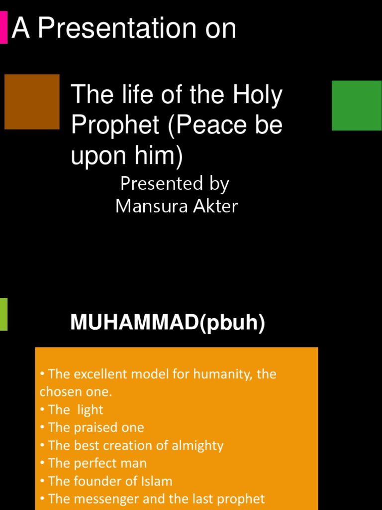 Life and Legacy of Prophet Muhammad | PDF | Prophets And Messengers In ...