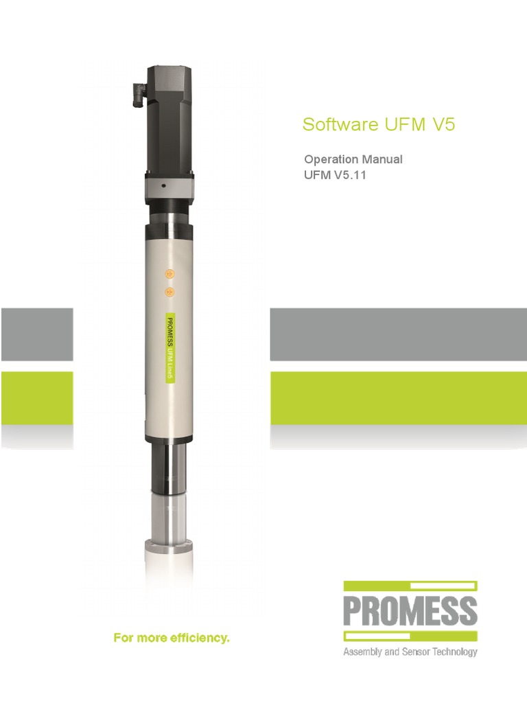 1 - Operation Manuel UFM V5.11 en | PDF | Login | Installation ...