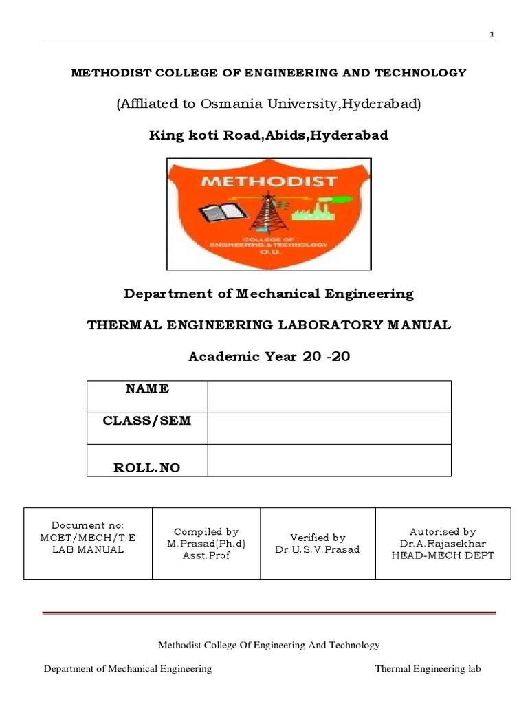 Heat Transfer Lab Manual PDF | PDF | Heat Transfer | Convection