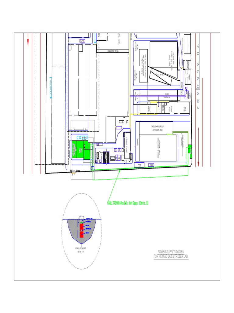 Cable Pit-Power Supply System | PDF