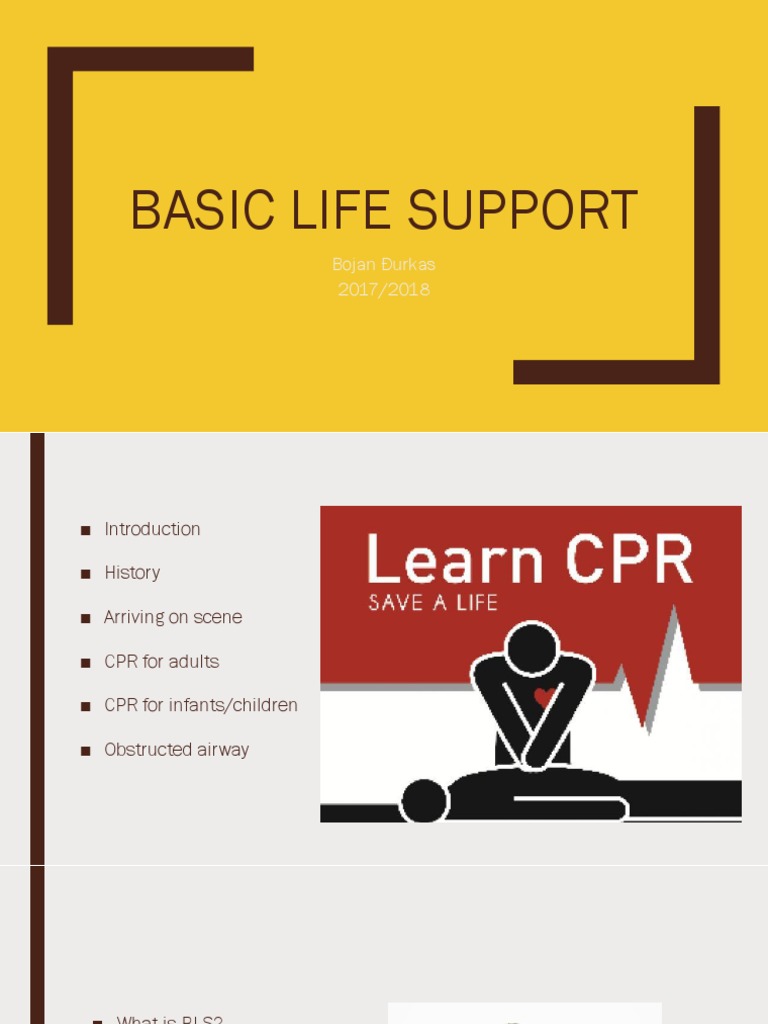 Basic Life SUPPORT_v2 | Cardiopulmonary Resuscitation | Medical Treatments