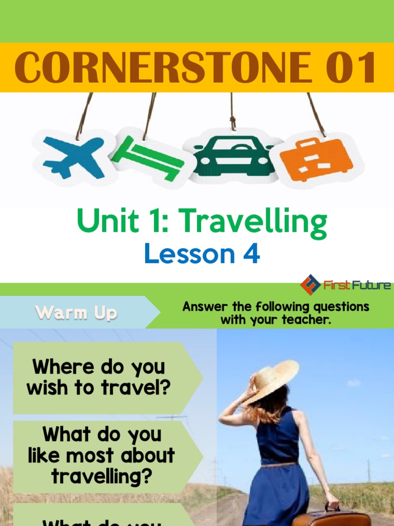 Cornerstone 01: Unit 1: Travelling | PDF