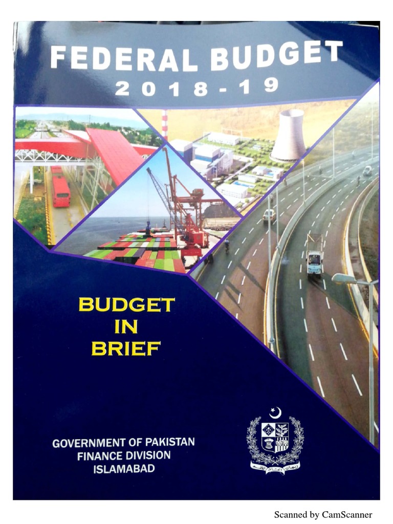 Federal Budget 2018-19 | PDF