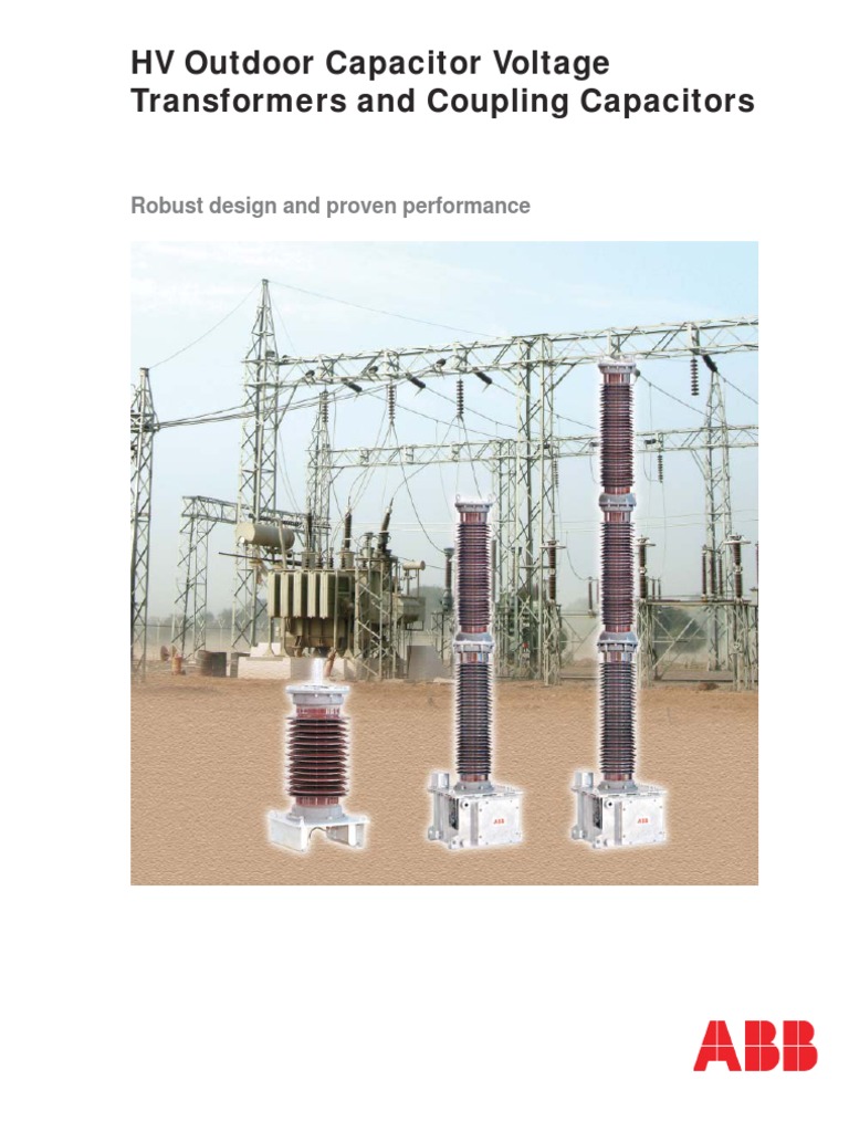 High Voltage Capacitor Transformers Overview | PDF | Capacitor ...