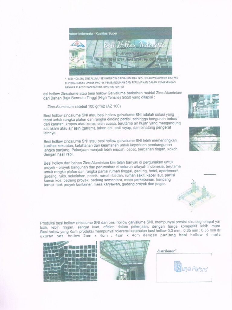 HP - Brosur Hollow | PDF