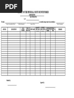 SAMPLE Stock Statement Format Submitted in Bank | PDF | Economies ...