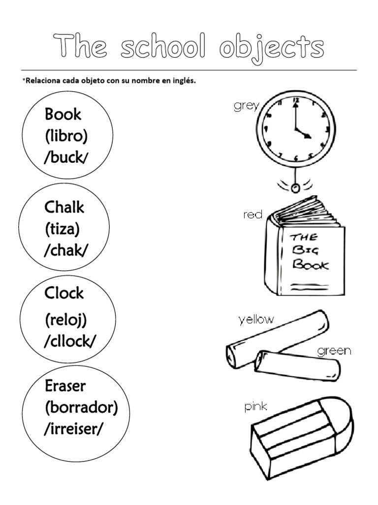 The School Objects | PDF