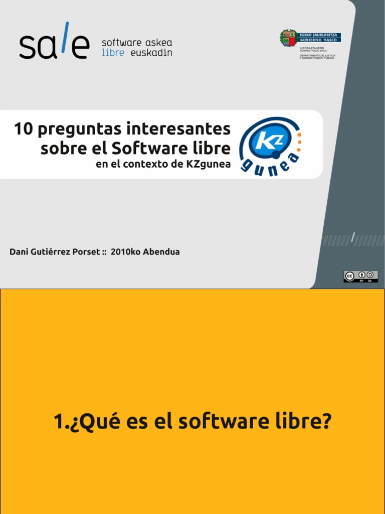 Ventajas del Software Libre | PDF | Software libre | Informática