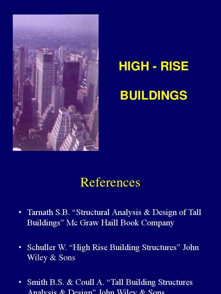 1 High Rise Buildings | PDF | Beam (Structure) | Framing (Construction)