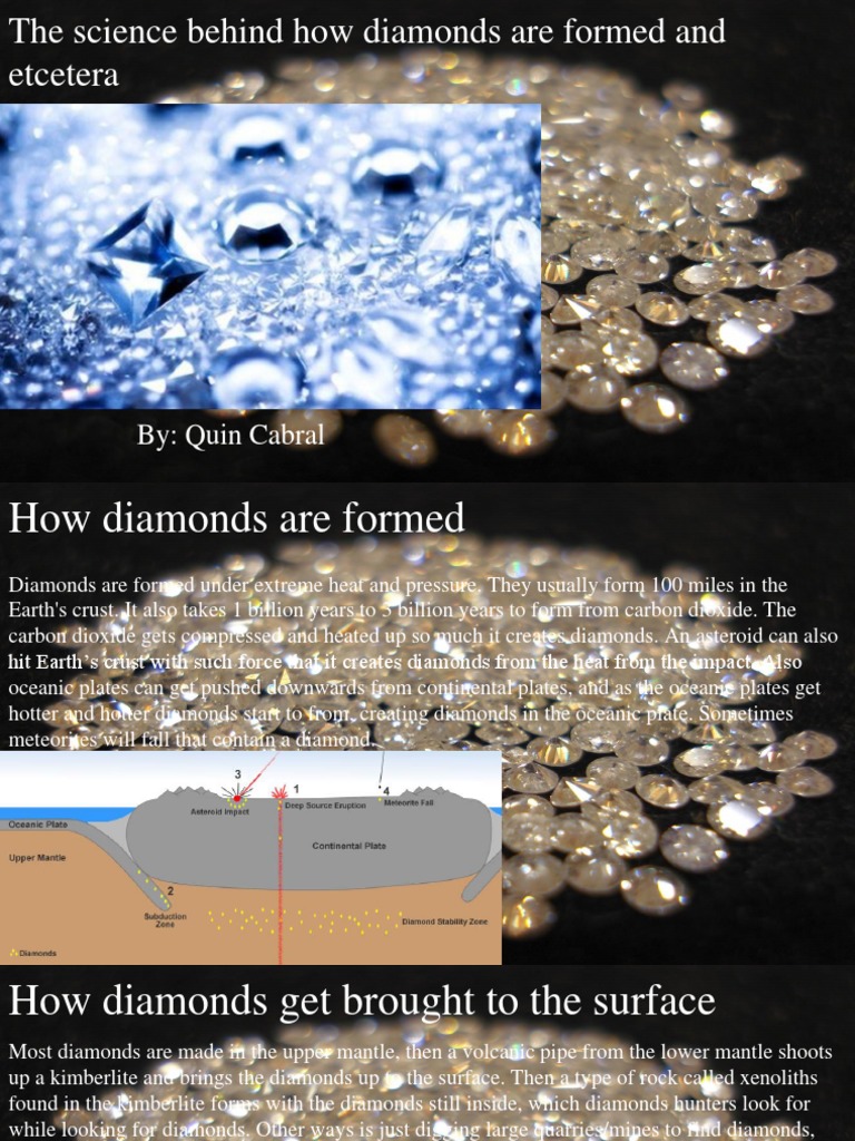 Diamonds | PDF | Diamond | Plate Tectonics