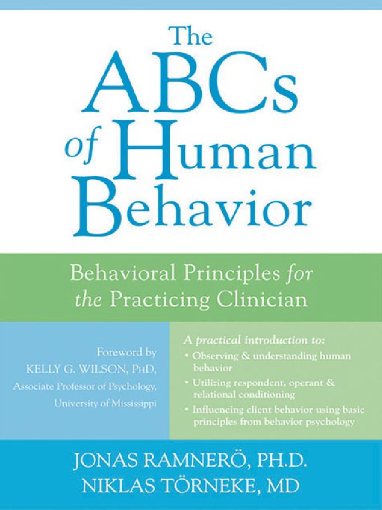 El ABC de La Conducta Humana.en.Es | Psicoterapia | Comportamiento