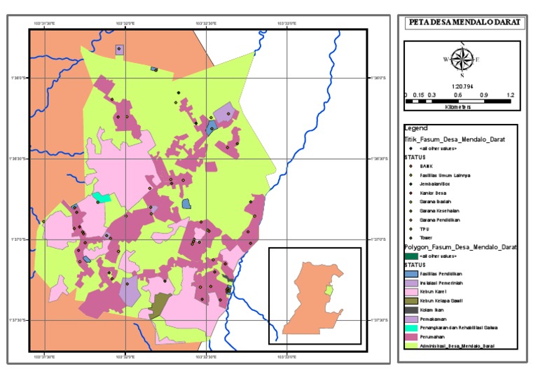 Layout Peta PDF | PDF