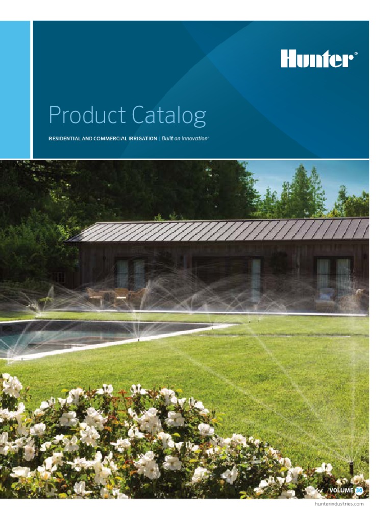 Hunter Catalog Dom | PDF | Irrigation | Valve